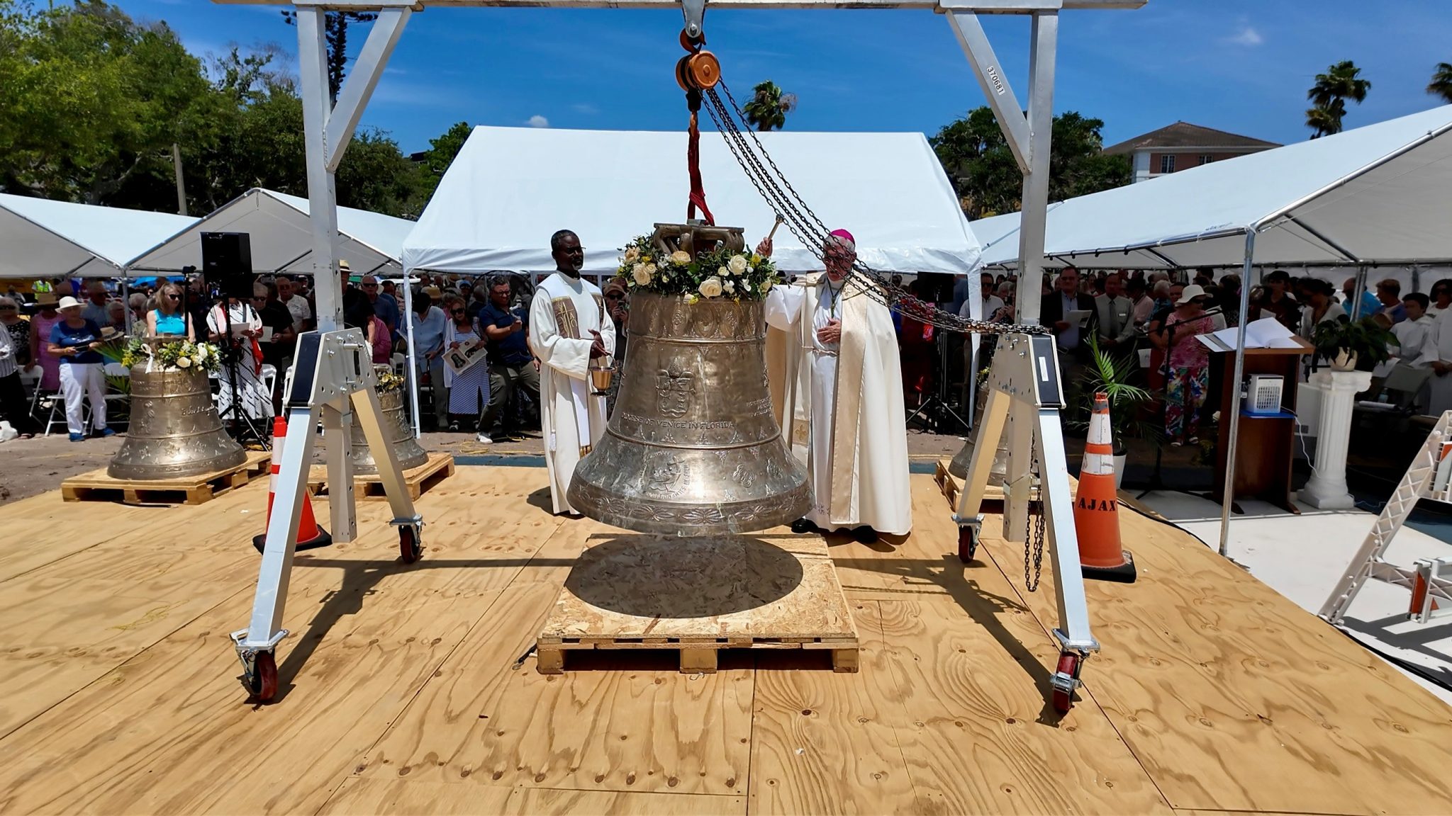 Cathedral s New Church Bells Blessed Diocese Of Venice cathedral-s-new-church-bells-blessed-diocese-of-venice
